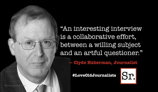 Clyde Haberman - Senior Correspondent